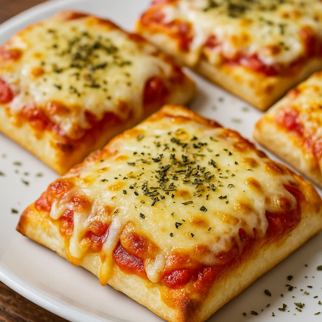 Easy Cheesy Pizza Pockets - Ready in 25 Minutes!